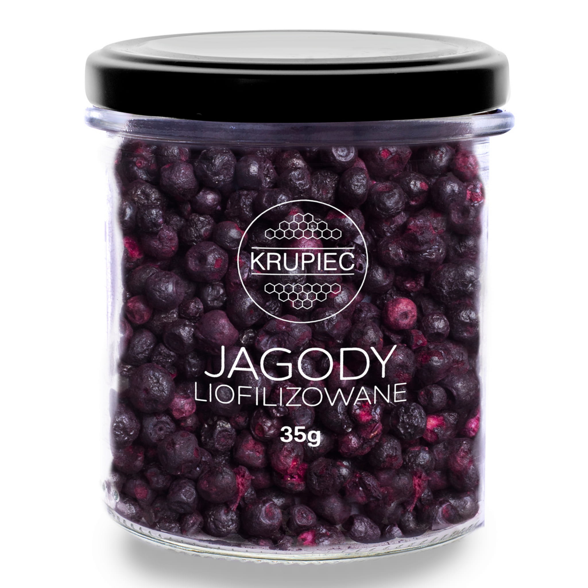 Jagody liofilizowane 35g Miody Krupiec – miody, które pokochasz